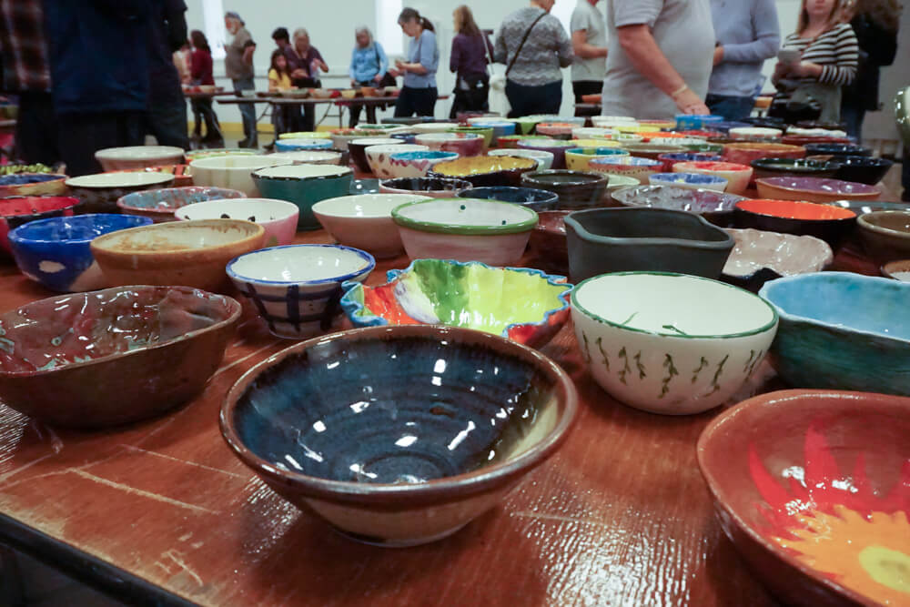 Giving Back Through Austin Empty Bowl Project - Fearless Captivations