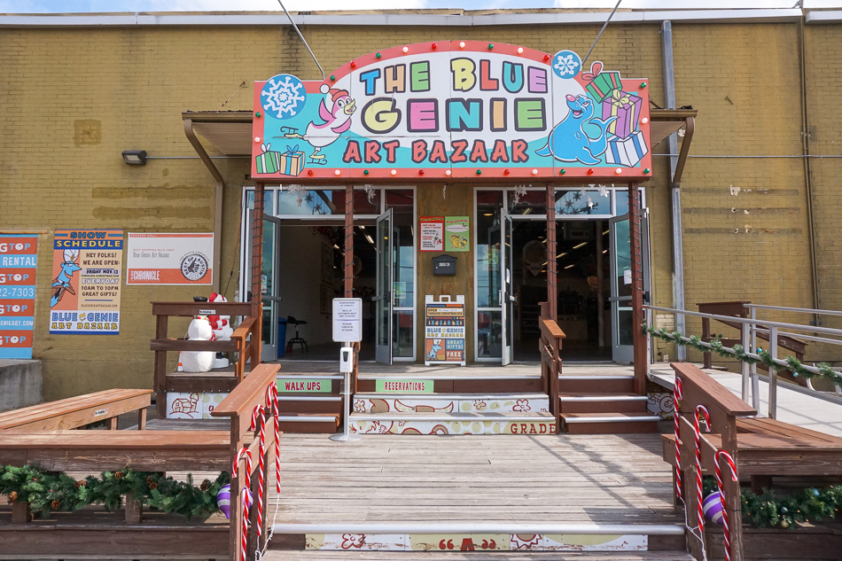 Local Holiday Shopping At Blue Genie Art Bazaar Fearless Captivations